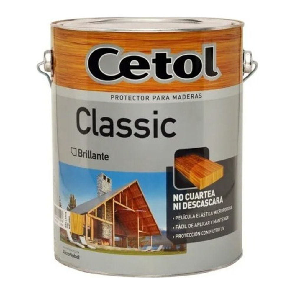 Cetol Classic Brillante Impregnante Cedro 4 Lt - Supermat