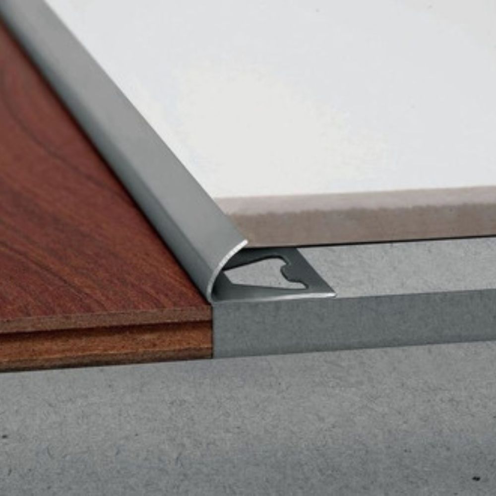 Varilla Guardacanto Atrim 1663 de 12mm X 2,5mm Cromo Mate - Supermat