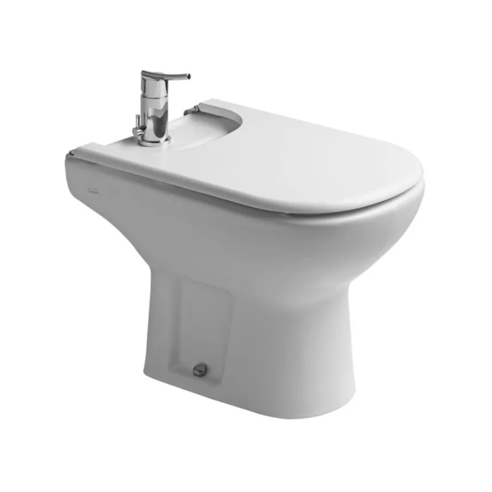 Bidet 1 Agujero Ferrum Bari Bkm1-B Blanco 2° Calidad - Supermat